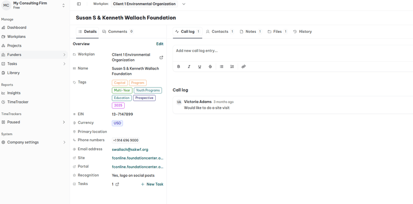 GEMS | Grant Easy Management Software